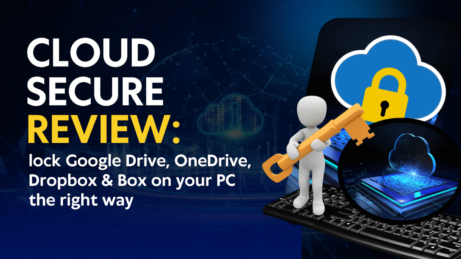 Cloud Secure Review: lock Google Drive, OneDrive, Dropbox and Box on ...